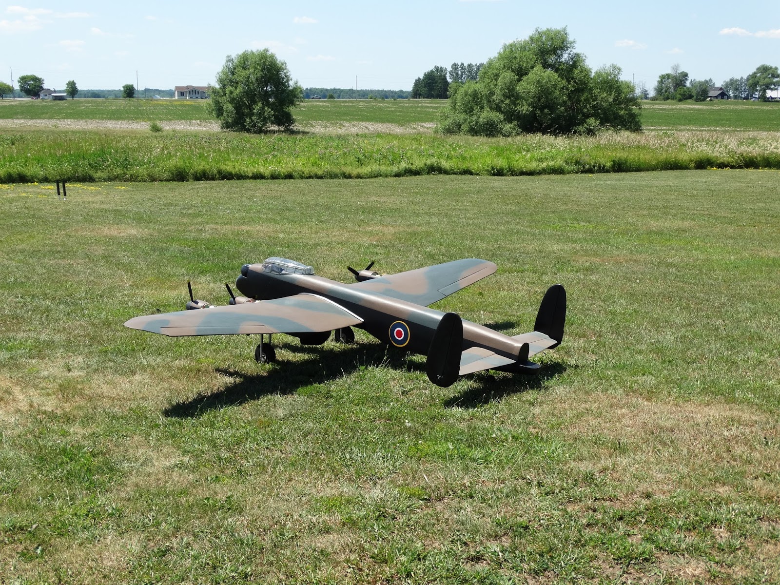 RC Flying Models: 134 inch Lancaster Electric Bomber