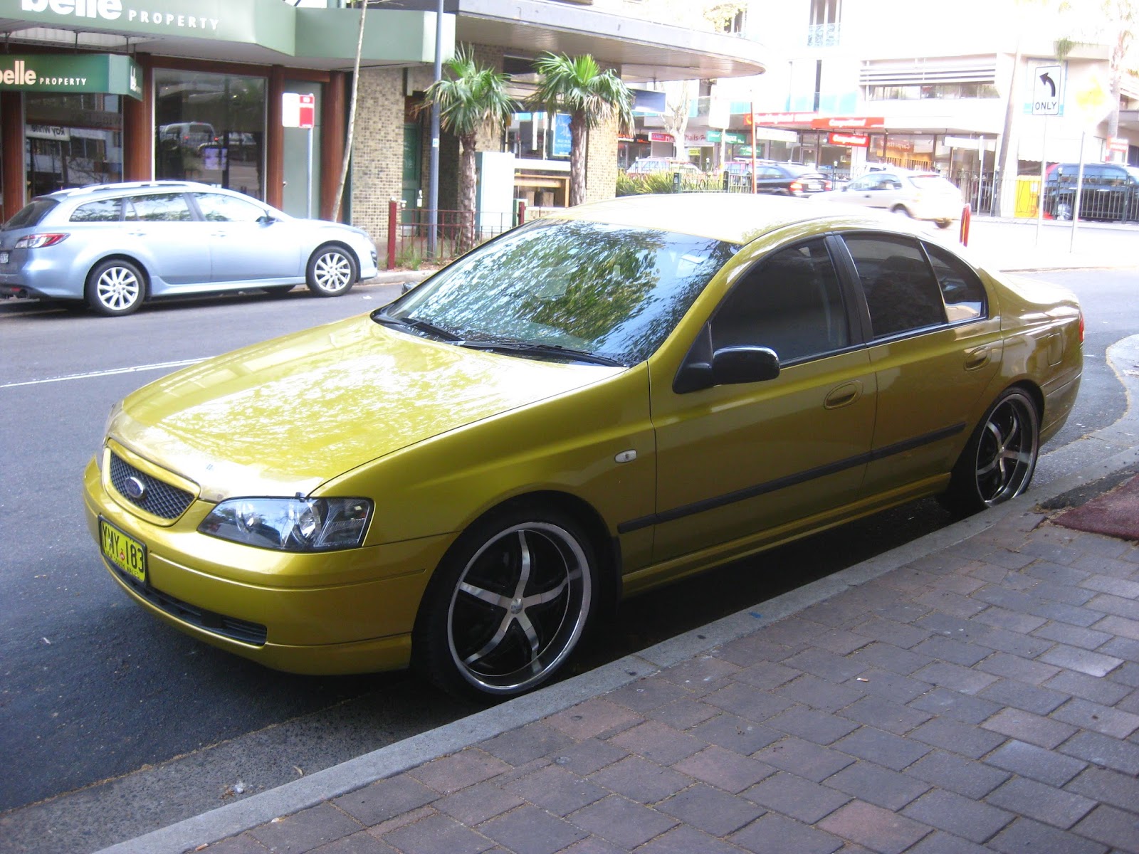 Aussie Old Parked Cars: 2002 Ford BA Falcon XT V6