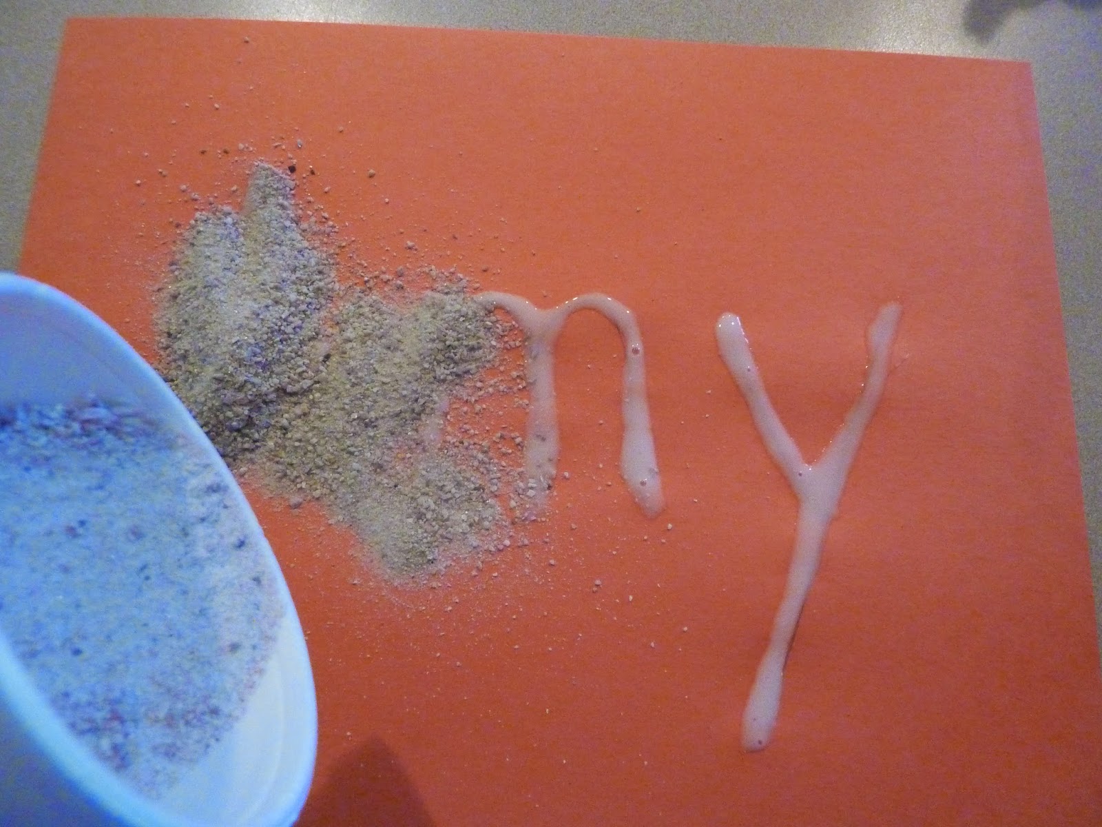 Crafts for Kids' Minds: Preschool Name Craft