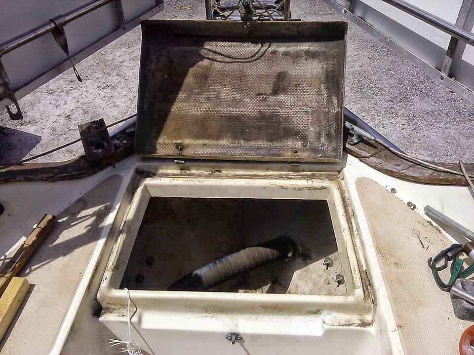 s/v Domina Mari - A Westsail 32: The Aft Lazarette