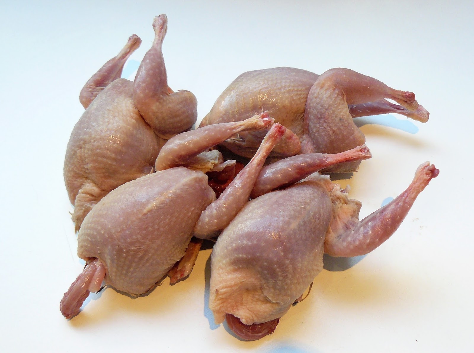 Outras Comidas: Codornizes recheadas