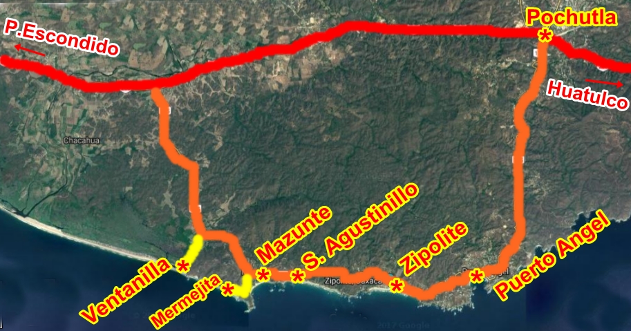 MAZUNTE Y ALREDEDORES: EL RINCON ALTERNATIVO DE LA COSTA DE OAXACA.