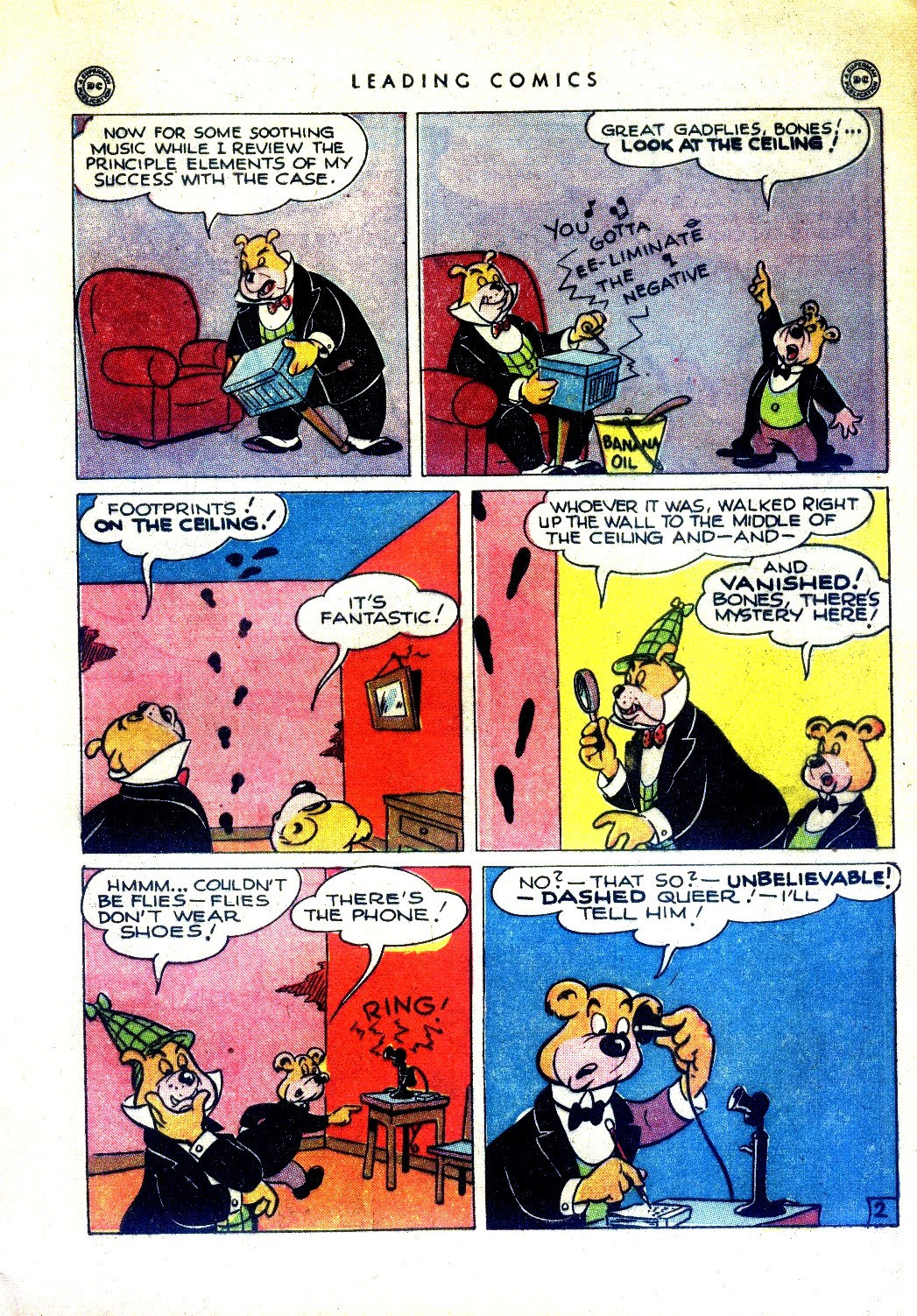 Sherlock comics CHOP: Après guerre : Spylot Bones vs Hector the Inspector