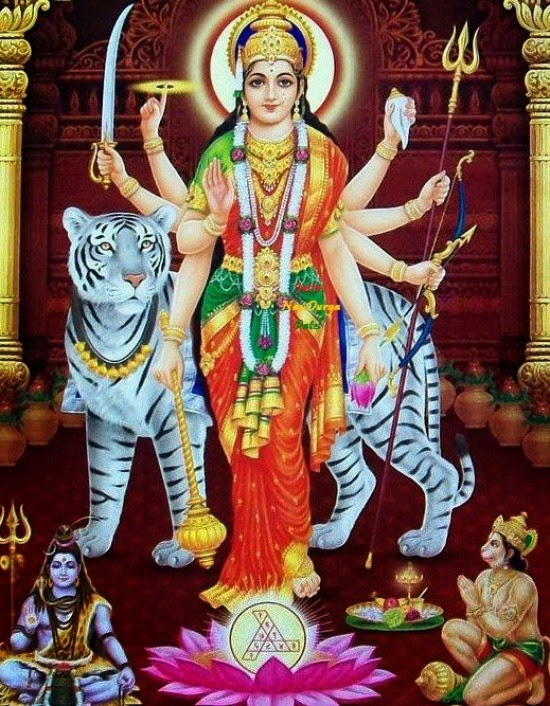 Indian Bhagwan: Hindu Goddess Durga Mata Beautiful Pictures Gallery