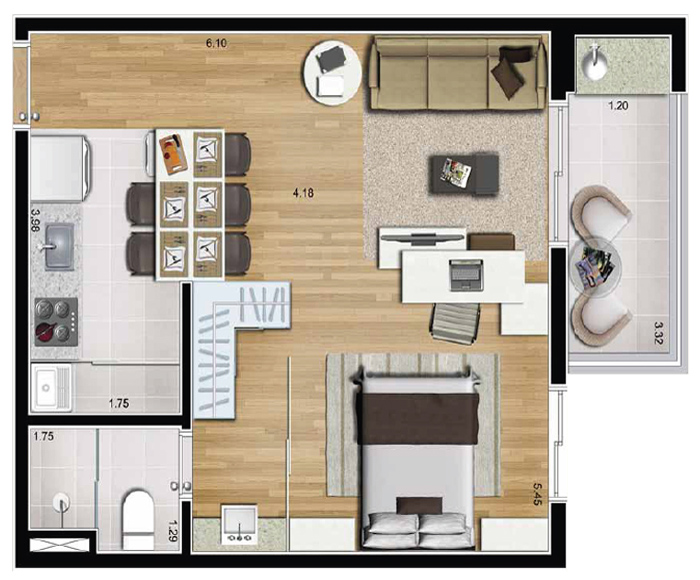 Empreendimento Lofts: PLANTAS