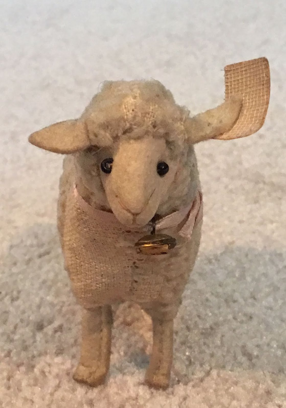 MY STEIFF LIFE: Shake A Leg And Check Out This Precious Steiff Rattle Lamb!