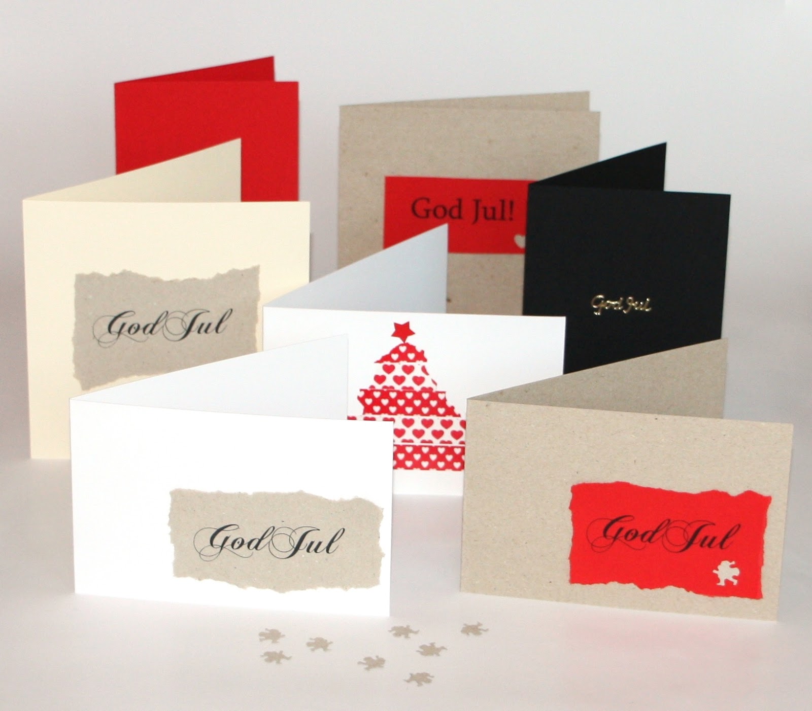 Papir og Design - en inspirasjonsblogg: Julestemning og julekort