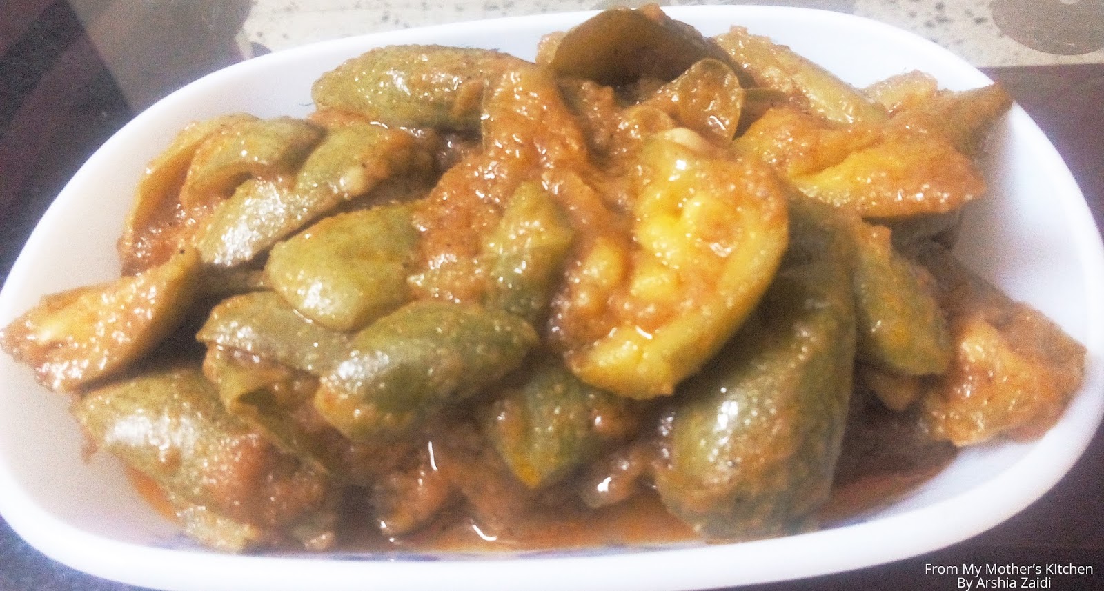 From My Mother's Kitchen: Parwal Ki Sabzi ( pointed guard recipe)