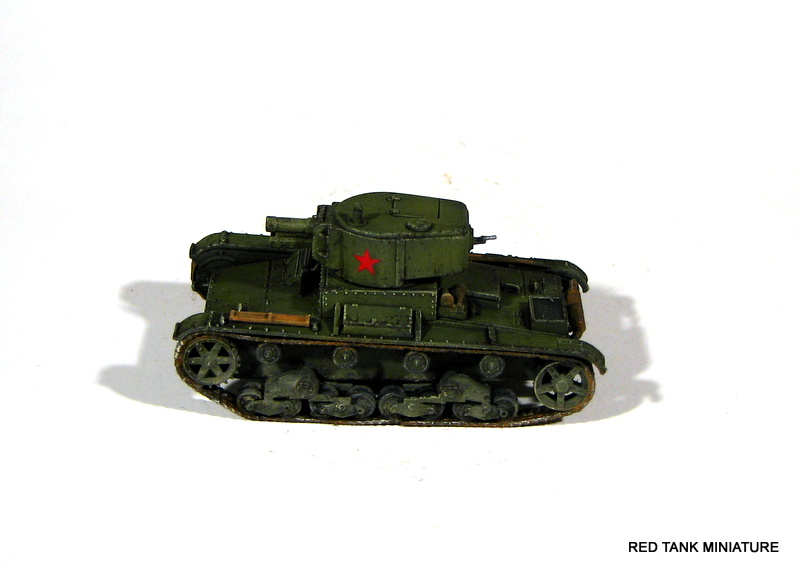 Gulumik Military Models: T-26A Support Tank 1/72 Mirage