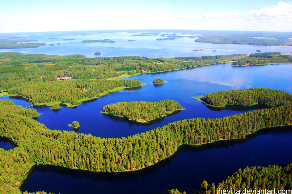 Finska jezera | FOTOGRAFIJE FINSKE