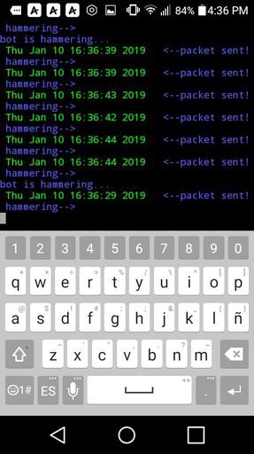 Termux Script hammer ddos