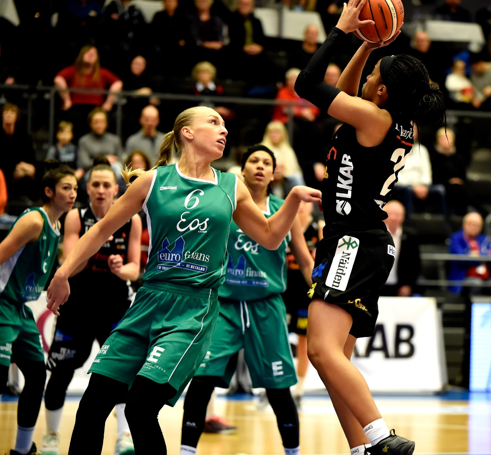 Ulf Lindbäck: Luleå Basket - IK EOS i Basketligan Damer