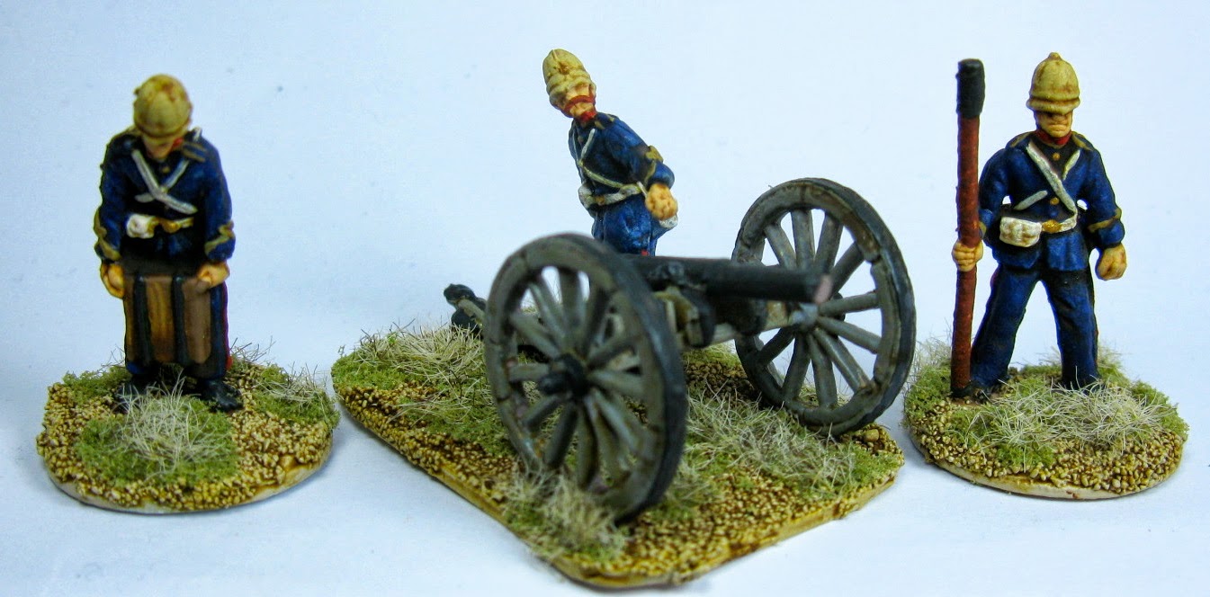 Wargaming with Barks: Zulu! Natal Native Horse and Artillery