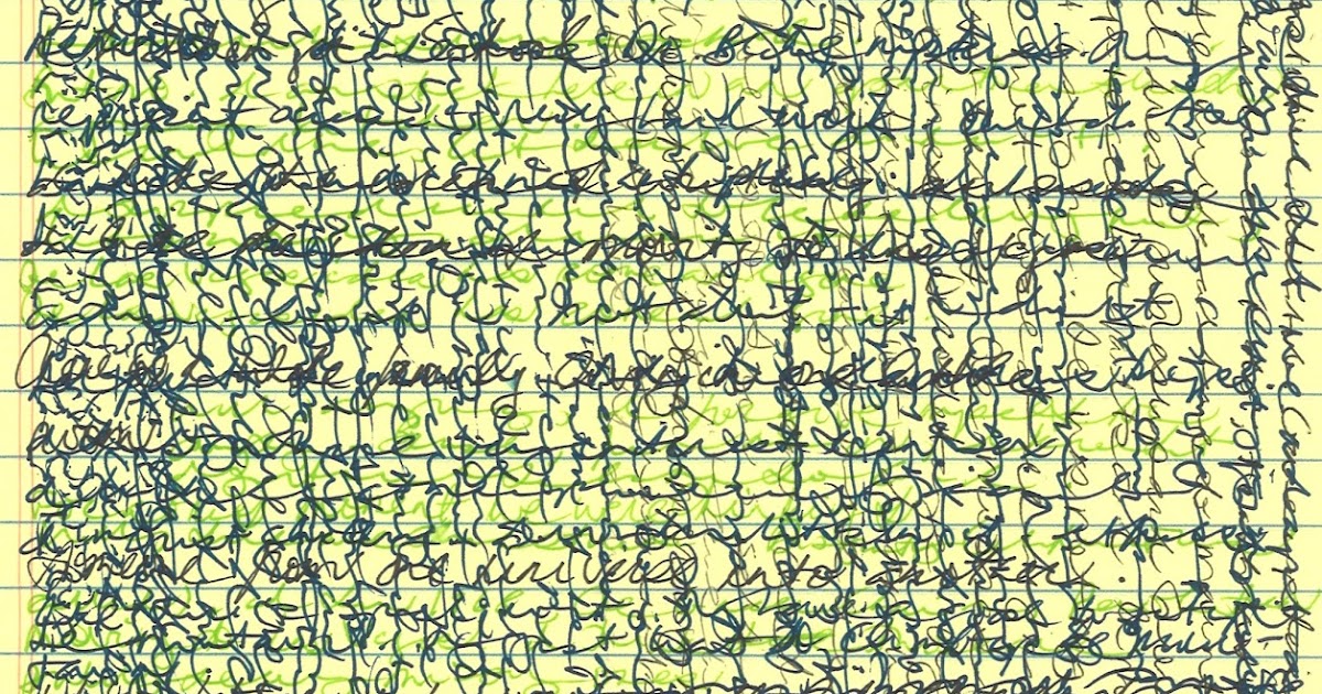 Hypergraphia Pictures: Hypergraphia Picture