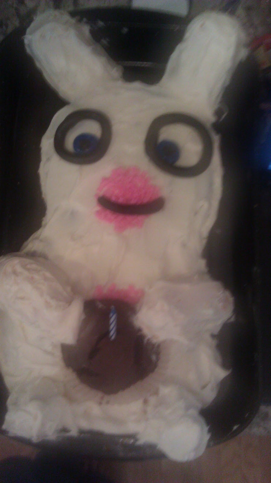 Rayman Rabbids Cake- 1/2 Birthday celebration