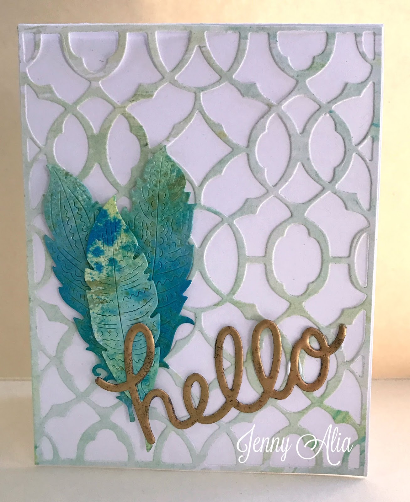 Hello by Jenny Alia - Cheery Lynn Designs Inspiration Blog