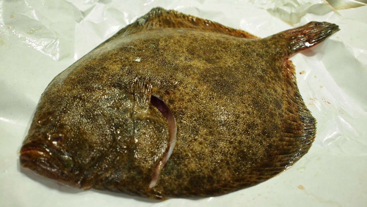 Blond Kitchen: Kampela kapriskastikkeella