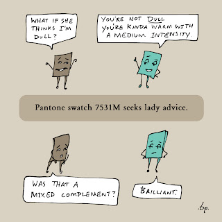 Illustrations and Sketches: Color Theory Humor