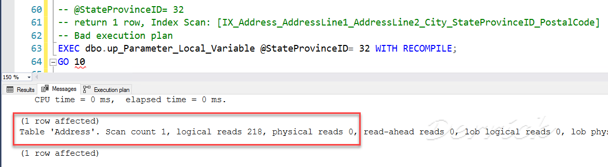 德瑞克：SQL Server 學習筆記: [SQL Server] Compare "WITH RECOMPILE / sp ...
