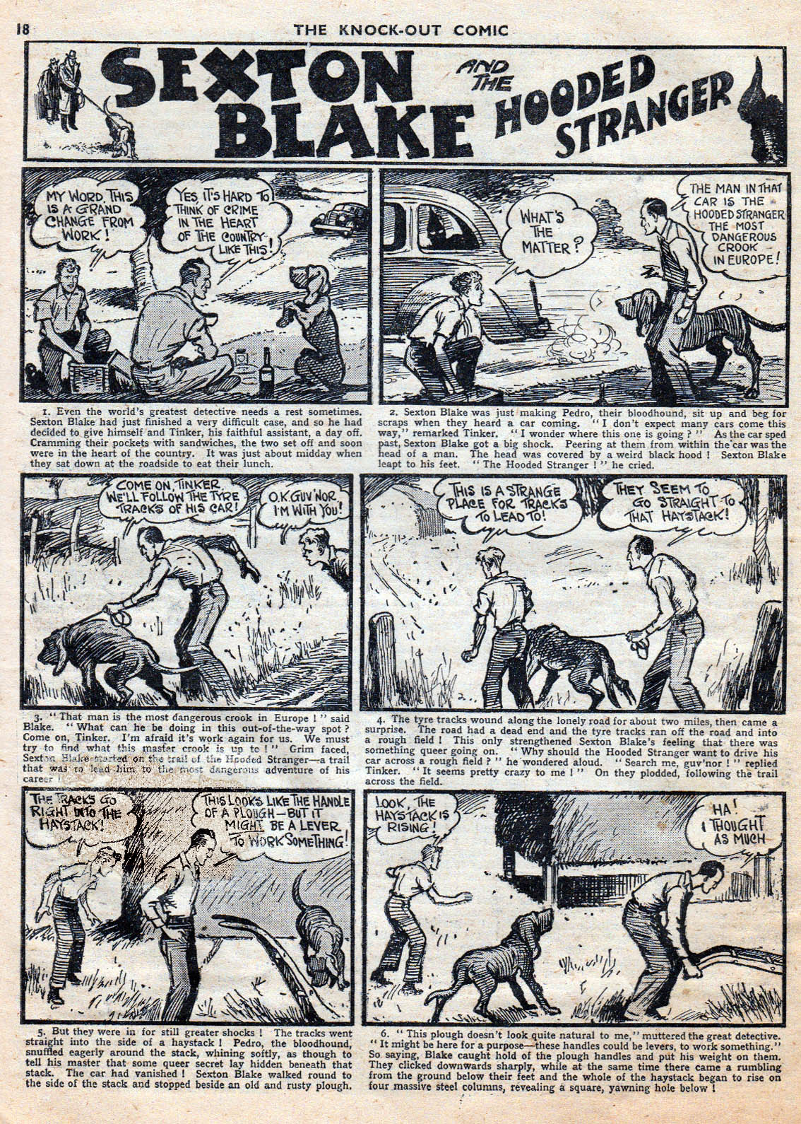BLIMEY! The Blog of British Comics: KNOCKOUT No.1 (1939... and 1971!)