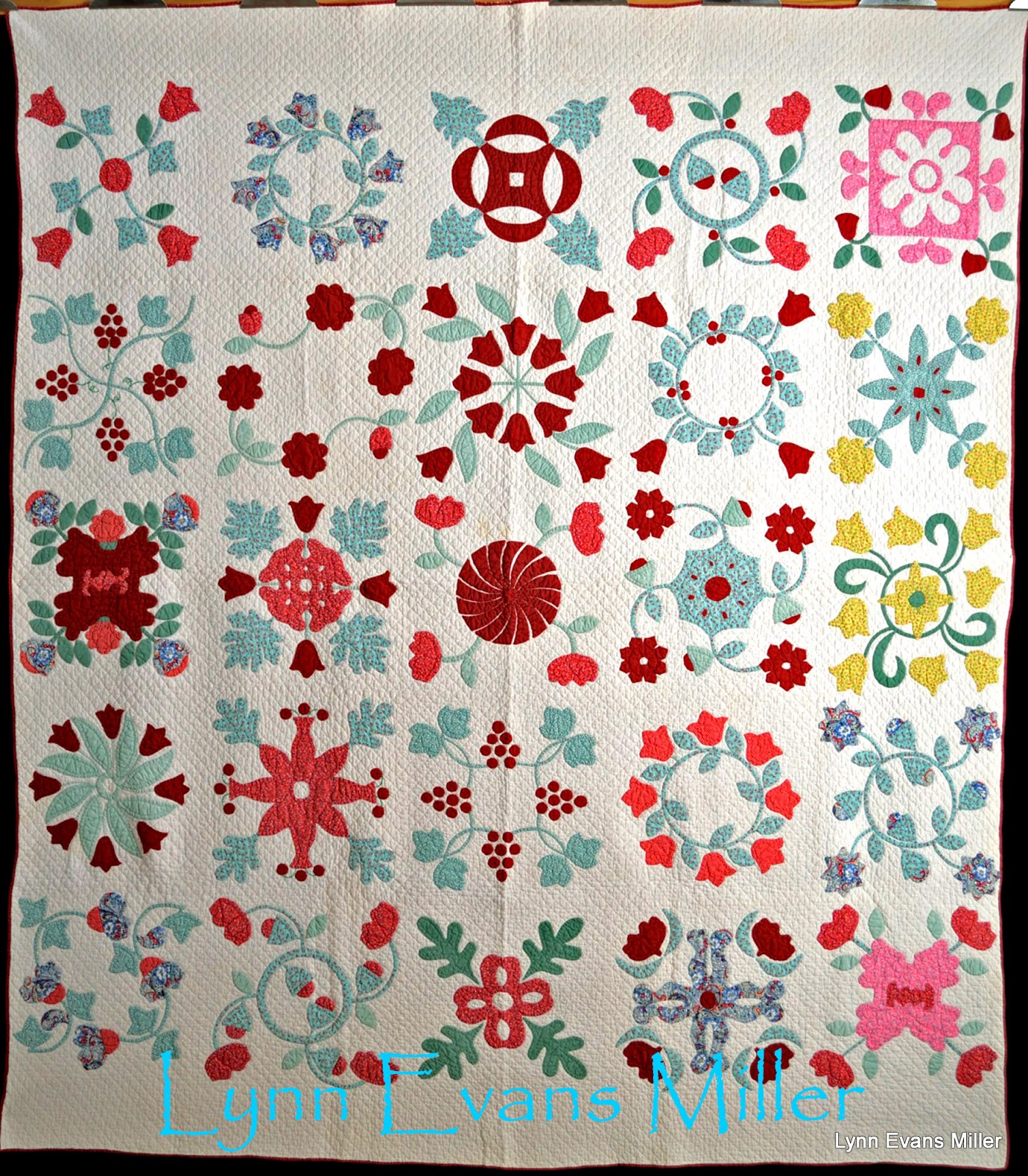 Quilts-Vintage and Antique: ALBUM QUILT