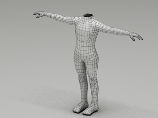 Realistic Human Mesh Animation Ready (W.I.P) II | 3D Model Mashup ...