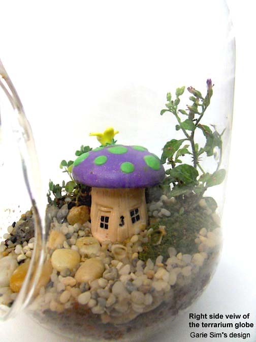 Garie's Polymer Clay Shop: One Day Project: Garie's Terrarium Glass ...