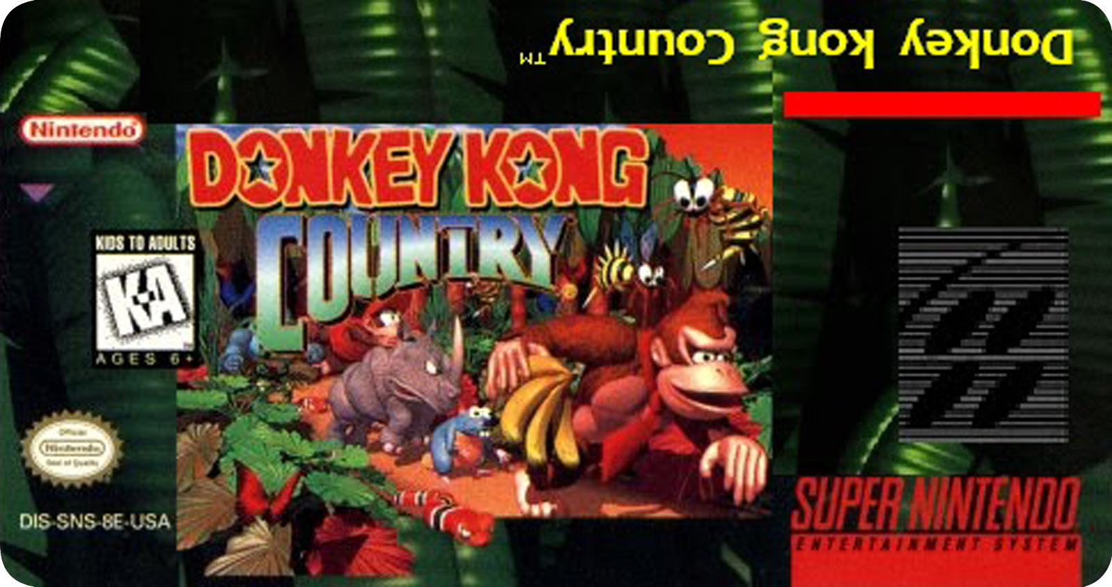 Gamer Labels: Donkey Kong Country