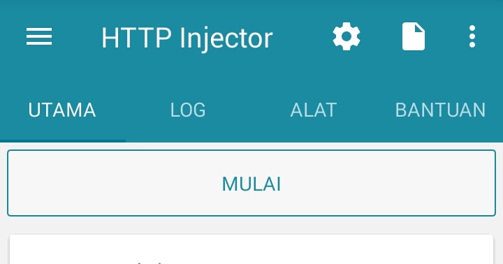 Cara internet gratis di Android dengan http injector