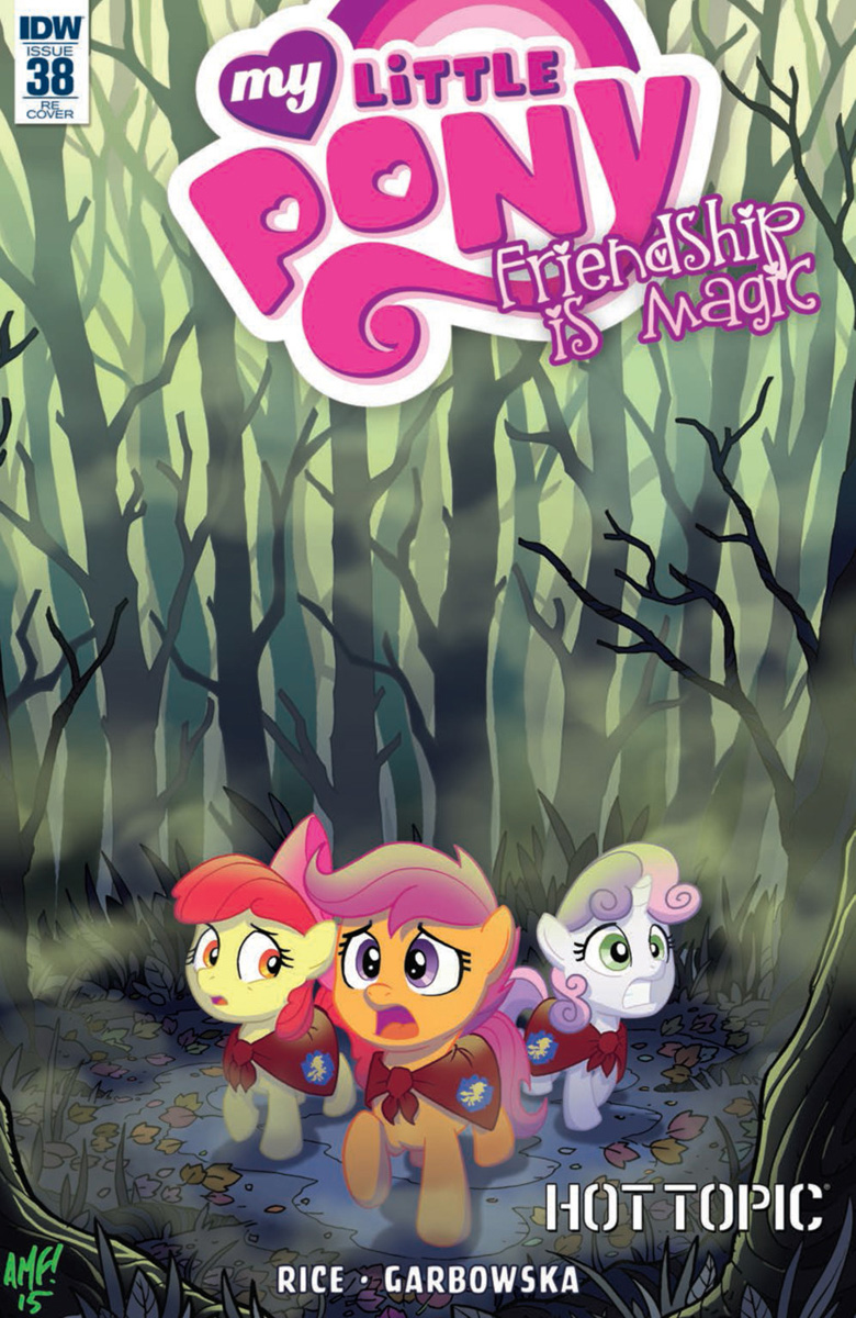 MLP Hot Topic Comic Covers | MLP Merch