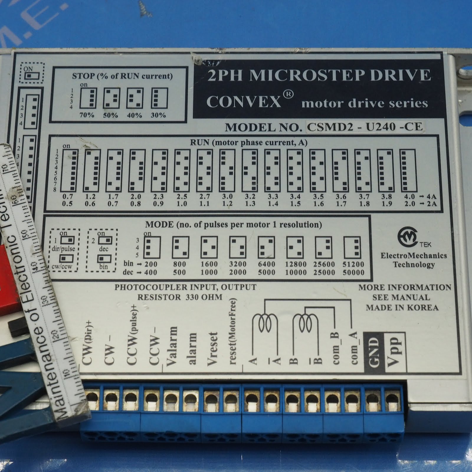 M.E.T Co.,ltd ☏+82-42-934-8257: [SERVO]CONVEX 2PH MICROSTEP DRIVER ...