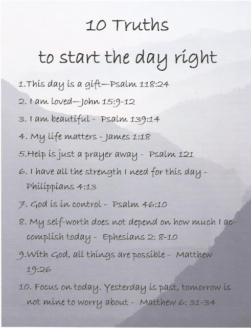 Ten Truths to start the day right