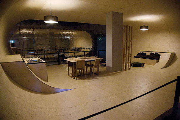 World’s First Skateboard House