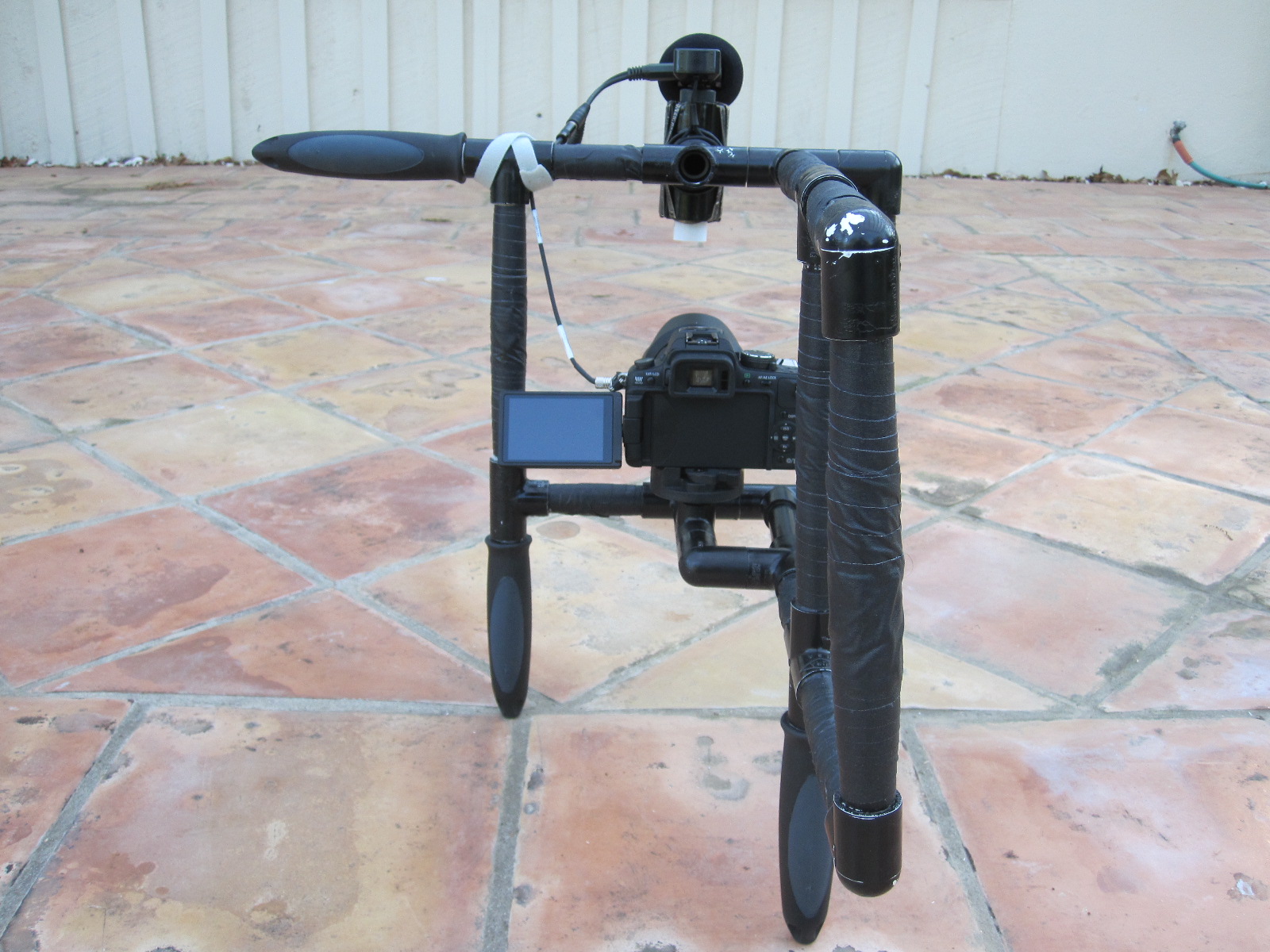 The Frugal Filmmaker: Coop Cooper's PVC Stabilizer Rig