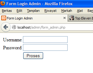 Cara Membuat Form Login Pada Localhost Dengan PHP