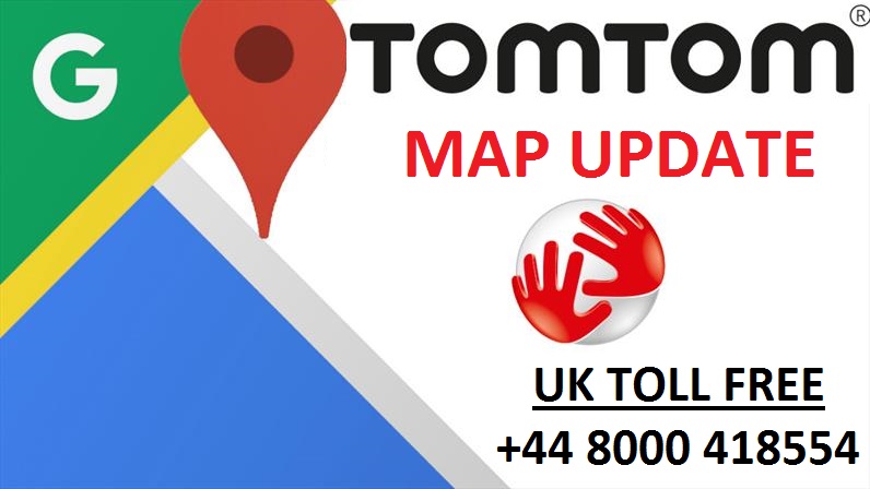 TomTom Lifetime Maps UK Toll Free 0800-041-8554