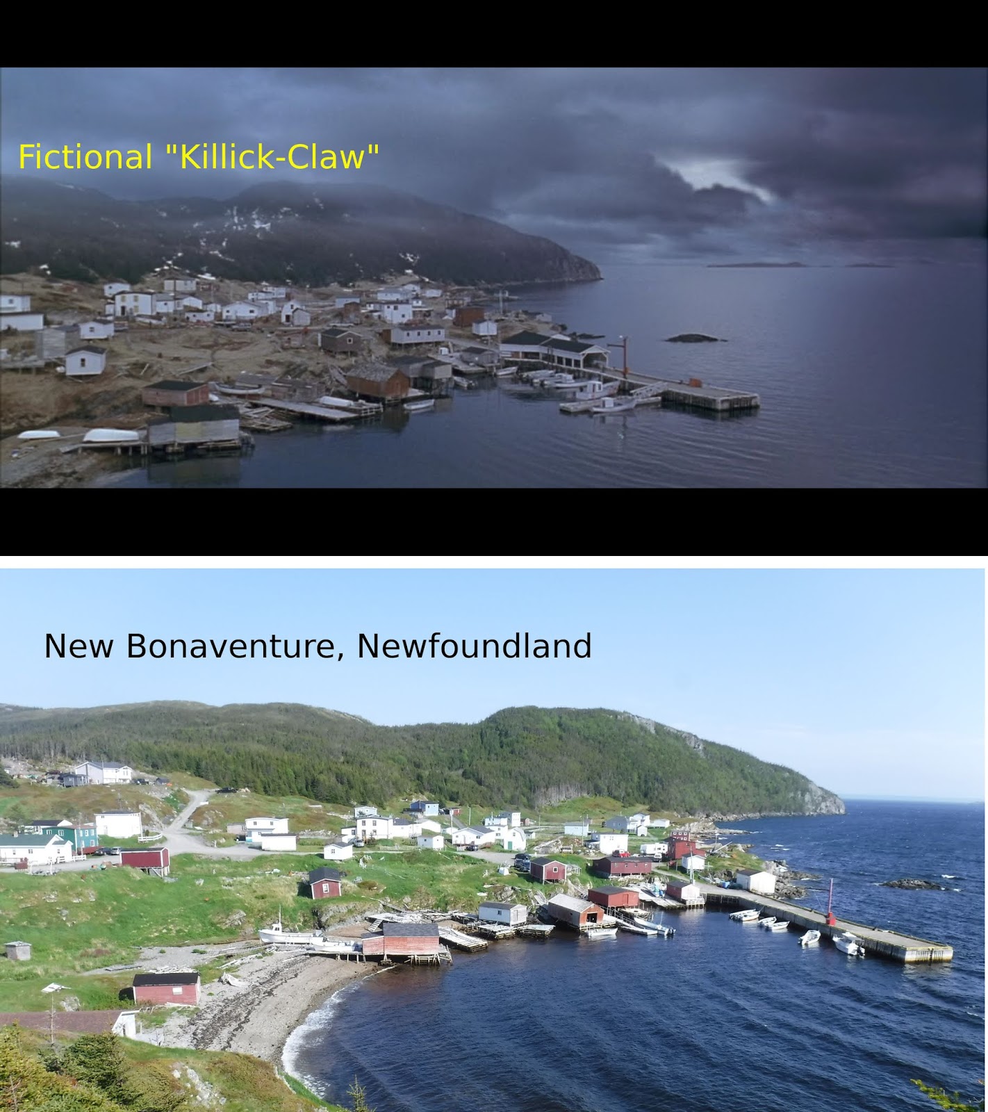 Dave'n'Kathy's Vagabond Blog: On the Set of "The Shipping News"