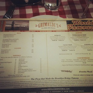 Party of 5: Travel Review: Grimaldi's in Fashion Show Mall-Las Vegas