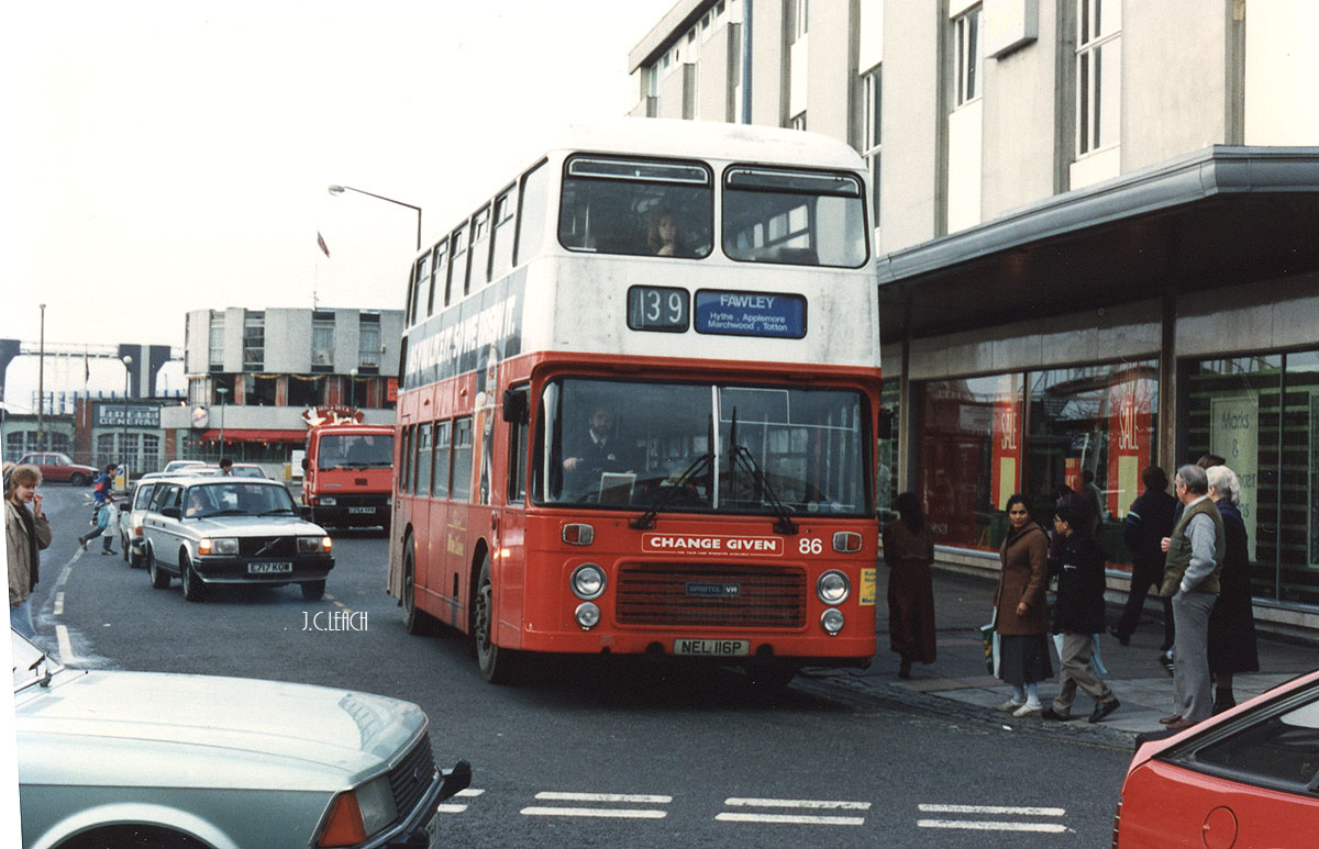 Busworld Photography: Solent Blue Bristol VR ECW NEL116P in Southampton
