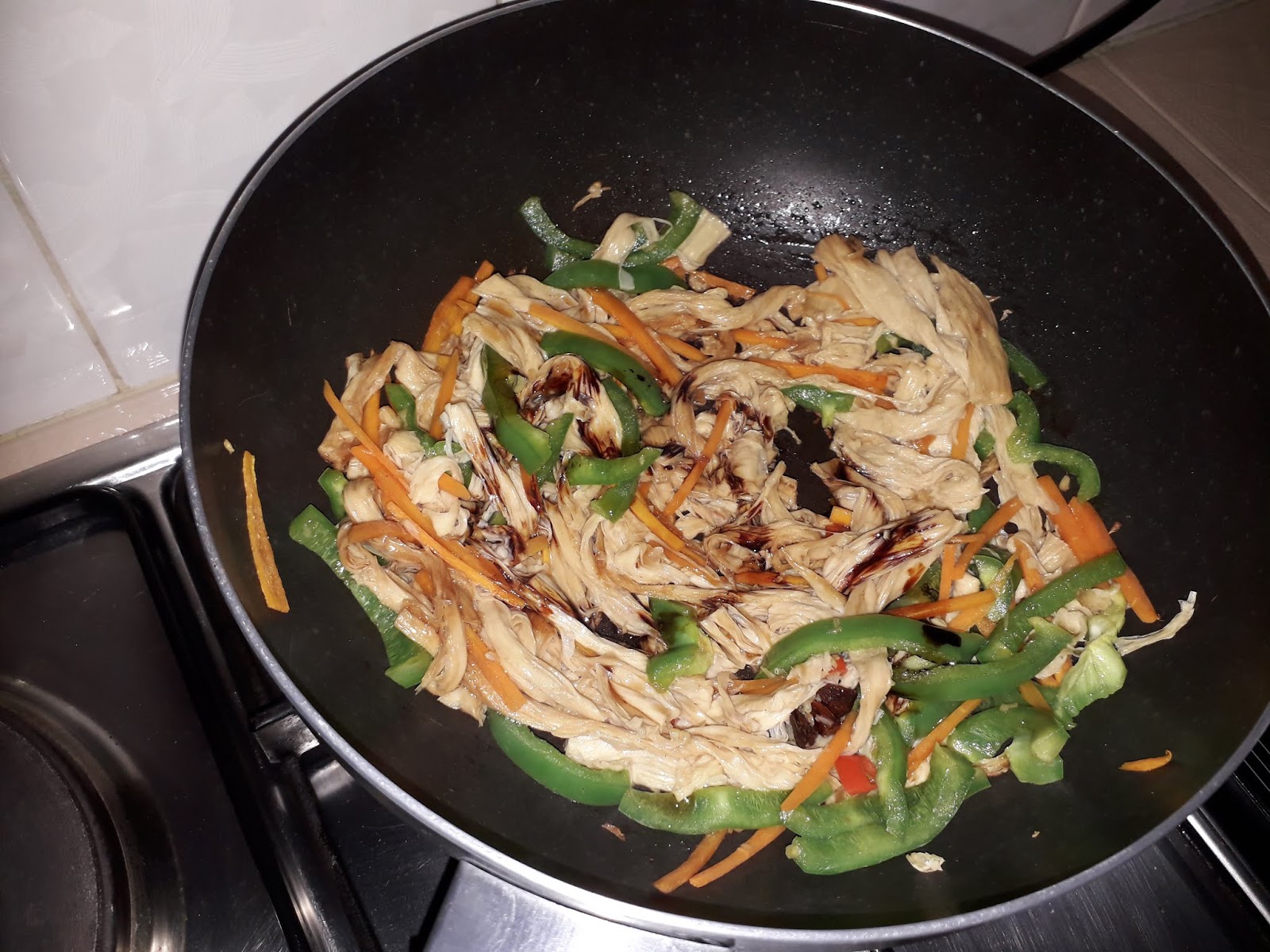 Cooking Pleasure: SPICY FRIED FRESH BEANCURD STICKS [FU CHOK]