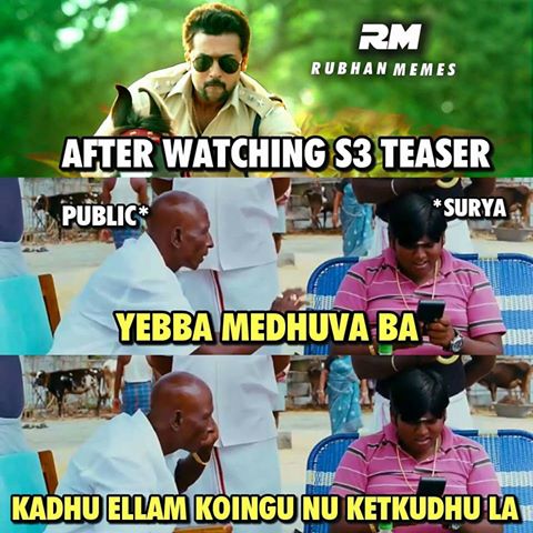Singam 3 Memes ~ Tamil Comedy