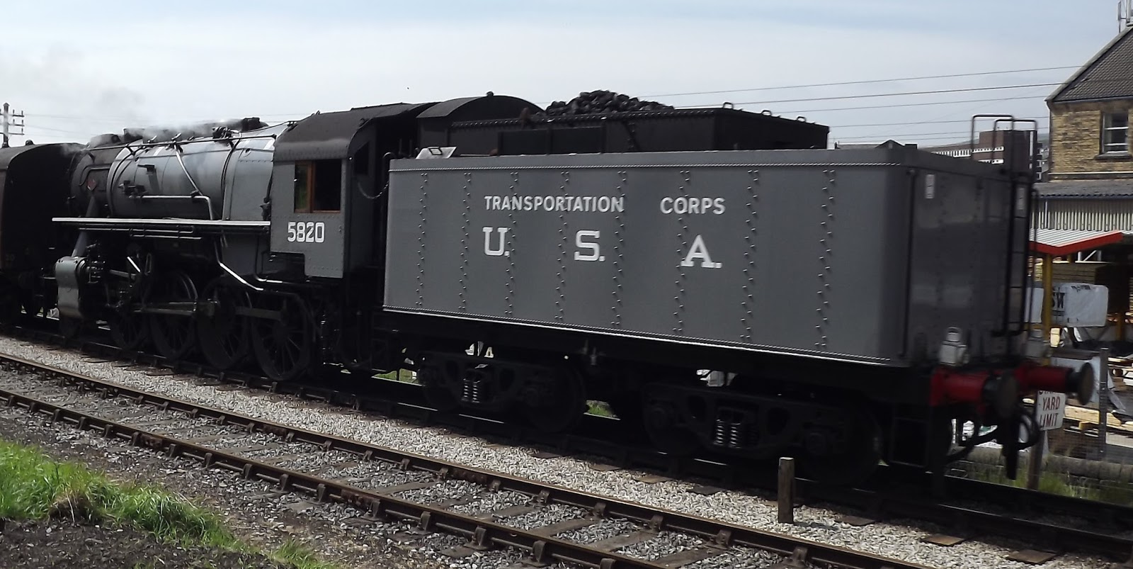 Steam Memories: USA 2-8-0 Austerity locomotive