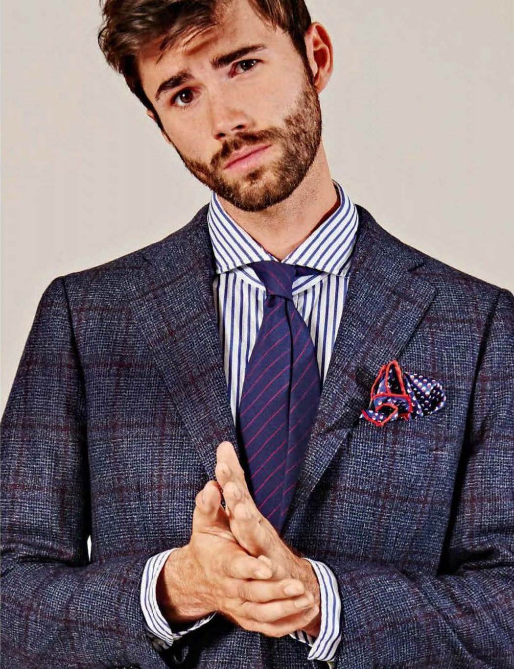 Lukas Hoffmann viste las nuevas reglas sartoriales de la moda para GQ ...