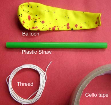 Free Science Fair Projects Experiments: rocket ballon