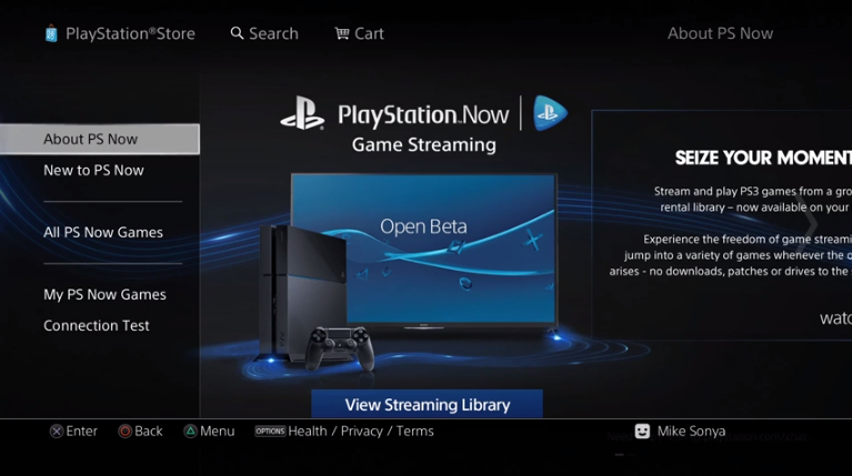 Versão Beta do PlayStation Now é disponibilizada para usuários do PS4 ...