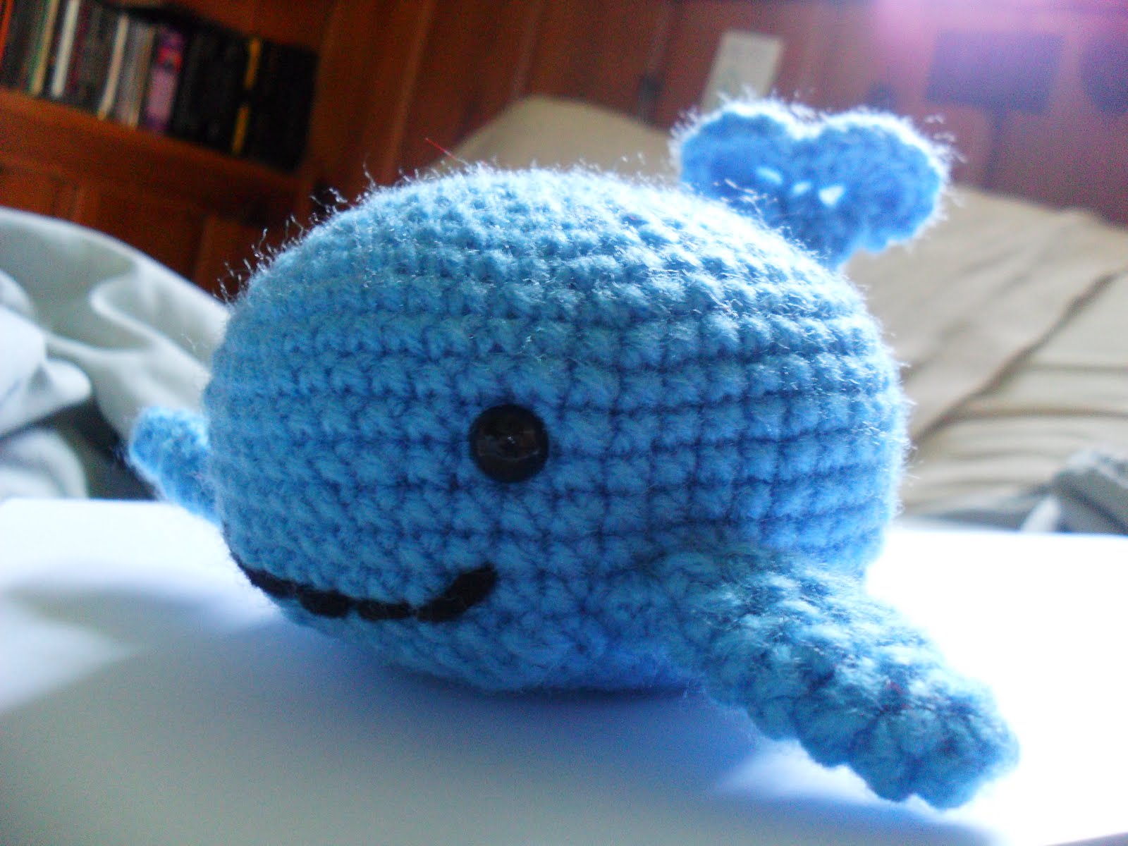 Karismon crafts: Blue whale pattern