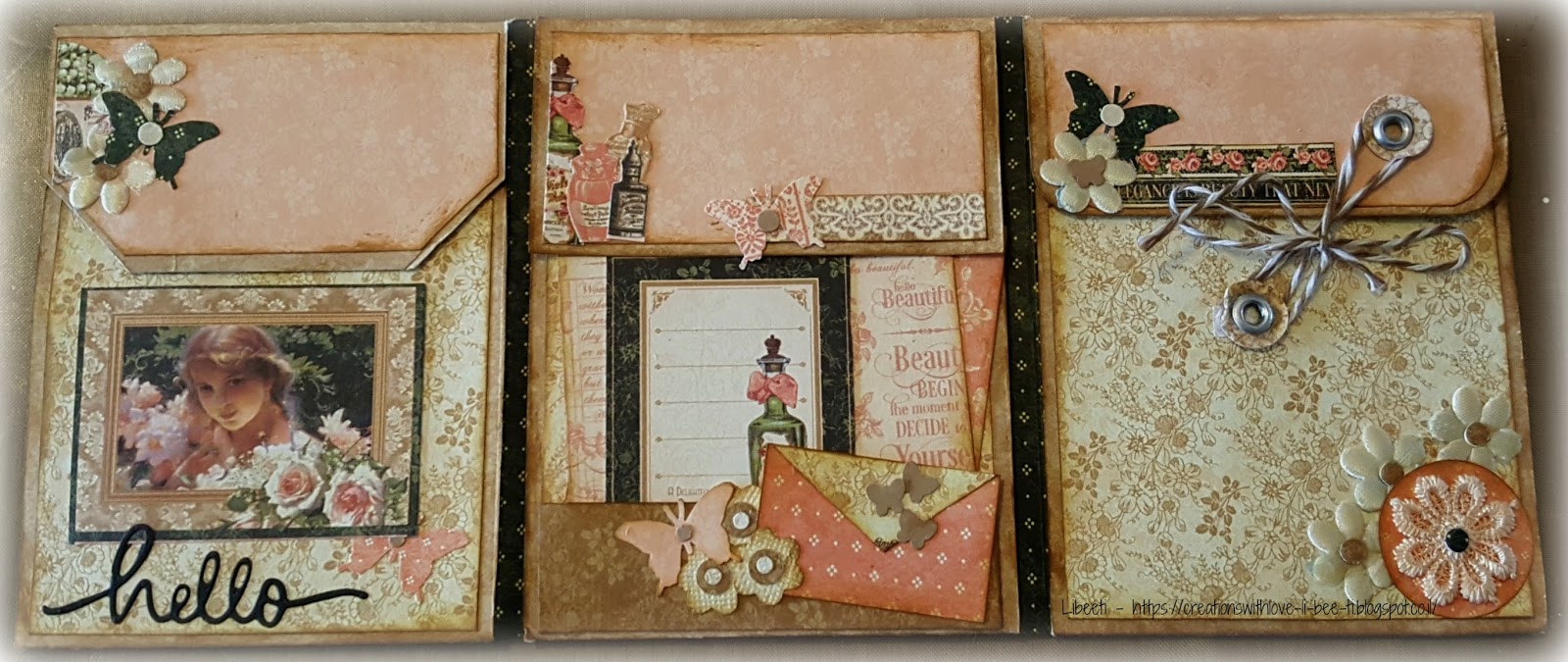 Mini Album Makers Challenge: One Sheet Wonder Mini Album Tutorial by Li ...