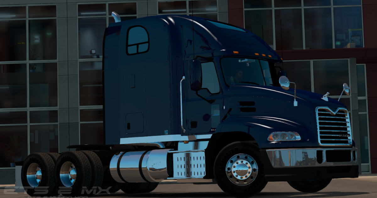 (Tractocamión ATS) Mack Pinnacle (Versión 2.5) - ETS 2 Mundo Mod