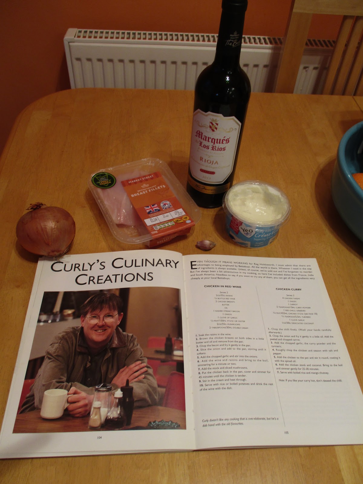Coronation Street Blog: Cooking with Coronation Street - Curly's ...