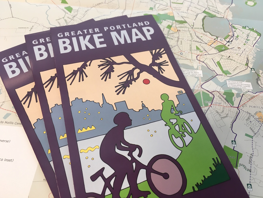 Rights of Way: Portland, Maine Bike Map – 2nd Edition